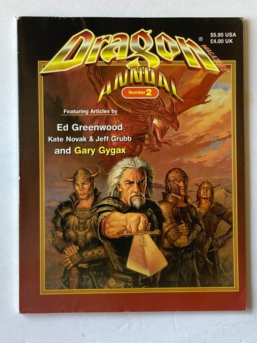 TSR Dragon Annual Magazine #2 Excellent Condition 1997 | eBay