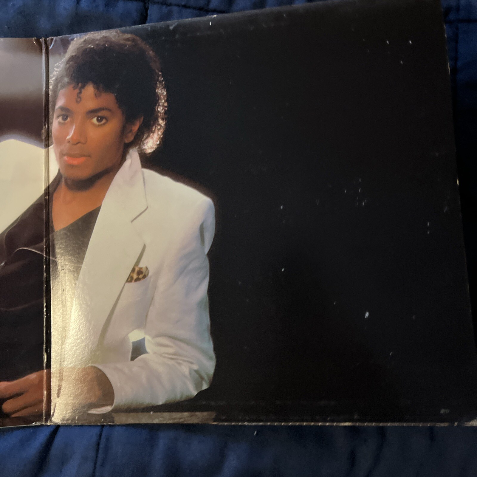 RARE - MICHAEL JACKSON THRILLER RARE COVER ERROR VINYL RECORD QE 38112 ...