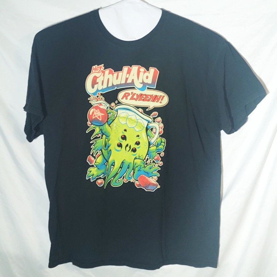 Cthul-Aid Shirt XL Extra Large Men's Horror H. P. Lovecraft | eBay