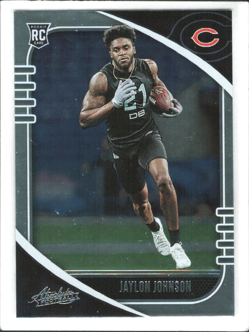 2020 Panini Absolute Jaylon Johnson RC ROOKIE CARD #153 Bears | eBay