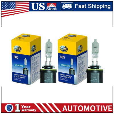 2x Hella 885 Fog / Driving Light Bulb 12V 50W PG13 T3.25 PZ | eBay