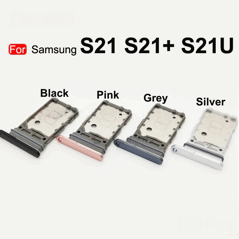 Dual & Single Sim Card Tray Holder Slot For Samsung Galaxy S10 S20 S21 ...