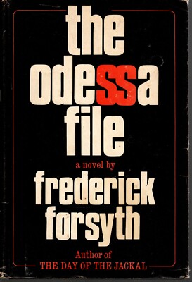 The Odessa File by Frederick Forsyth (1972, HC/DJ) (Book Club edition ...