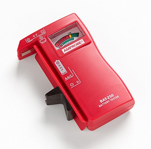 BAT-250 Battery Tester, Basic Pack, Test standard and rechargeable ...