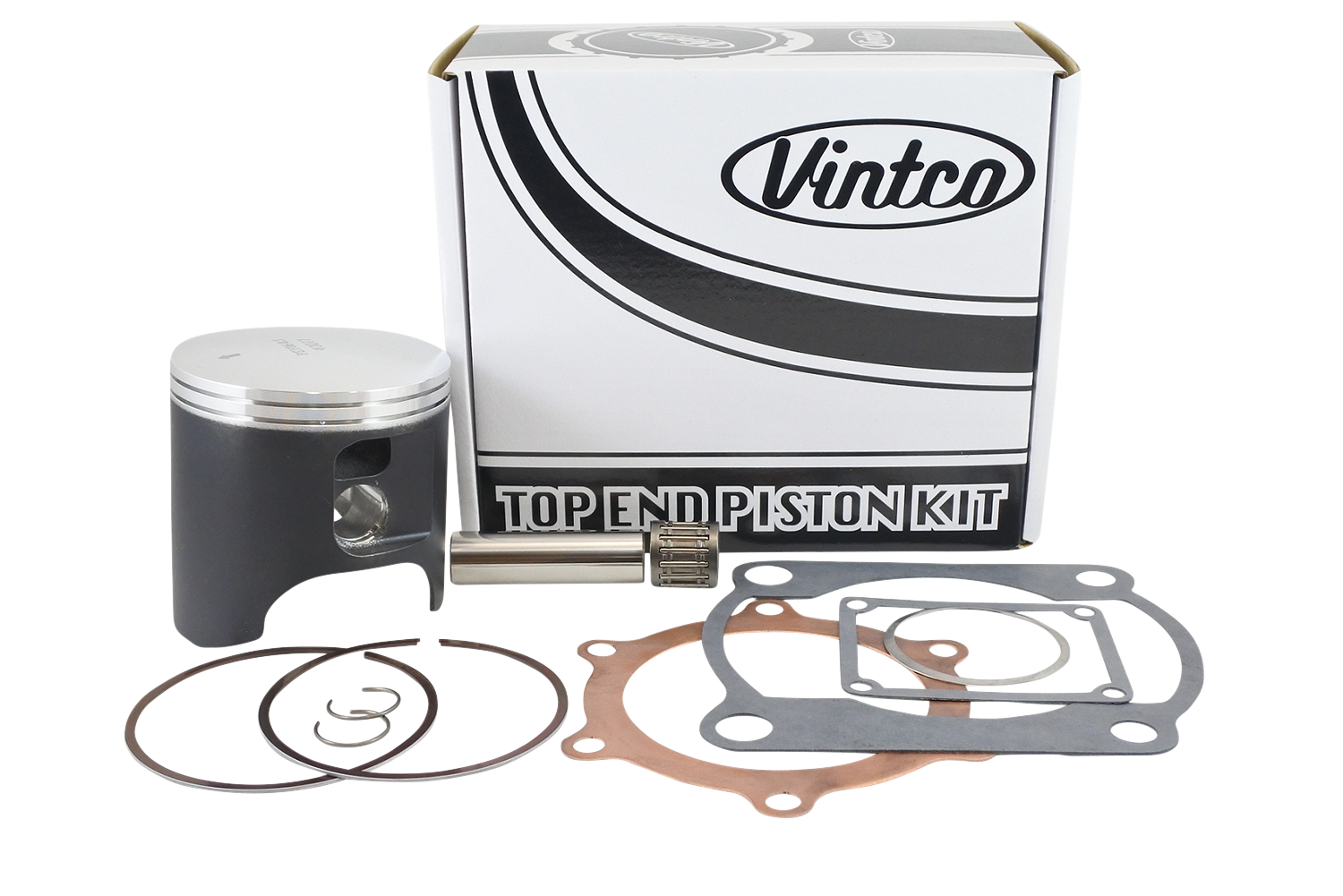 VINTCO Top End Piston Kit 0.5mm OS for 1980-1981 Yamaha YZ 465 KTY16-0. ...