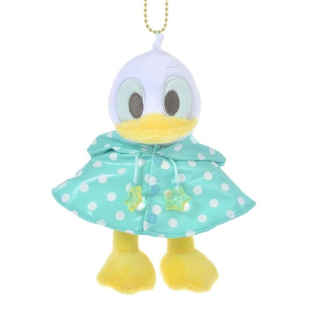 Donald Duck Plush Keychains Raincoat Rain Keychains Disney Japan 2022 ...