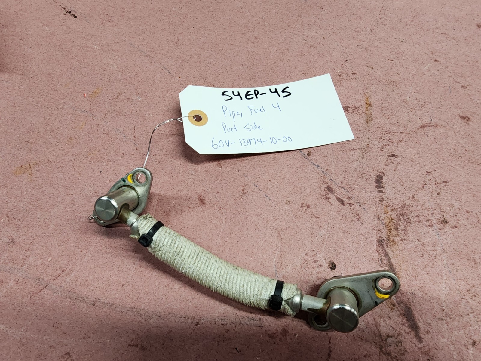 YAMAHA PIPE, FUEL 4, PORT SIDE, 60V-13974-10-00, 225 VMAX HPDI, 54EP-45 ...