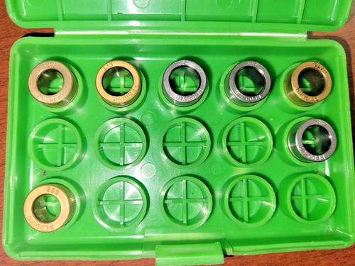 Redding Reloading Titanium Nitride & Steel Neck Sizing Bushings. *You ...