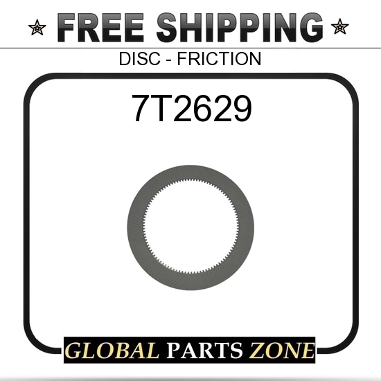 7T2629 - DISC - FRICTION 9W7017 6T7013 7D3014 fits Caterpillar (CAT) | eBay
