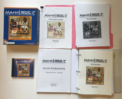 MATH & MUSIC CD ROM; Wildridge Education; Windows/Mac+2 Textbooks ...