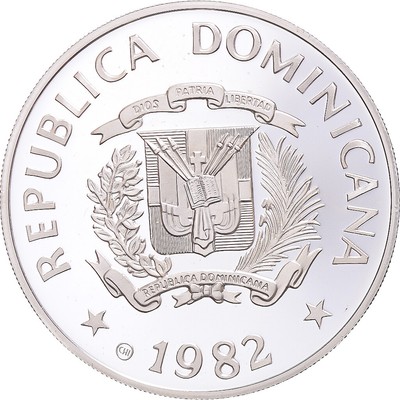 [#1171672] Coin, Dominican Republic, 10 Pesos, 1982, Dominican Republic ...