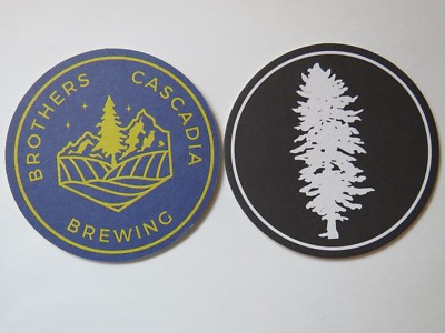 Beer Brewery Coaster: BROTHERS CASCADIA Brewing ~ Vancouver, WASHINGTON ...