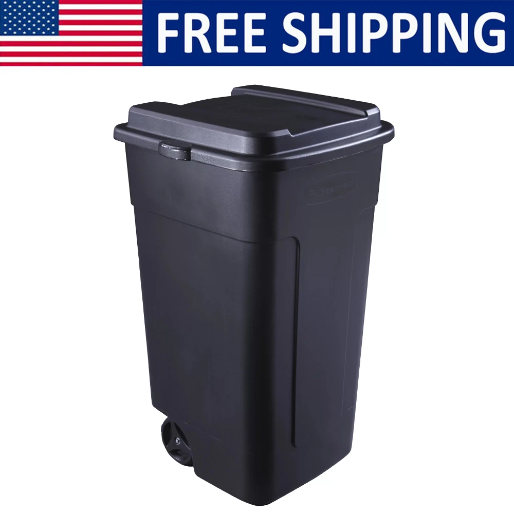 Large Trash Bins On Wheels