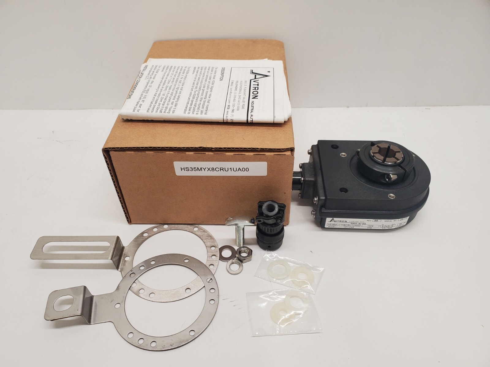 NEW OLD STOCK! AVTRON 1024PPR 5-15V REV. BB ENCODER HS35M-YX8CRU1UA00 | eBay