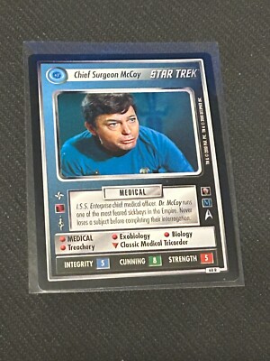 Star Trek CCG Mirror Mirror Chief Surgeon McCoy | eBay