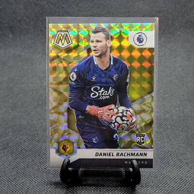 2021-22 Mosaic DANIEL BACHMANN #41 GOLD REACTIVE PRIZM SP Rookie RC ...