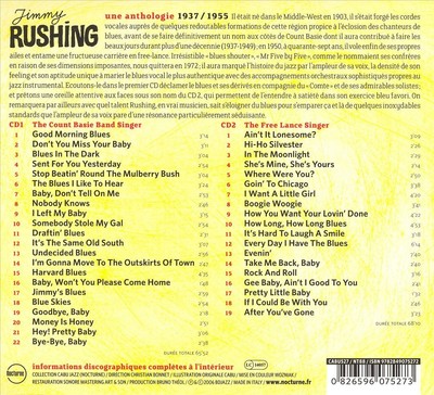 JIMMY RUSHING ANTHOLOGY 1937-1955 NEW CD 826596075273| eBay