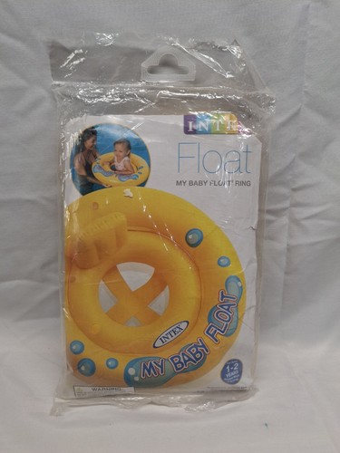 Intex My Baby Float Yellow Toddler Pool Swim Float | eBay