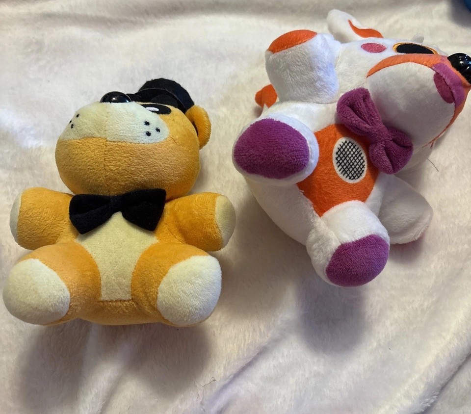 Fnaf Freddy and Lolbit - Plush Characters -Five Nights At Freddie’s ...
