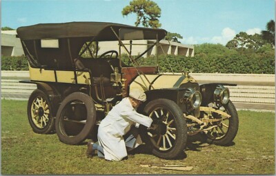 1908 National Car Bellm Cars & Music Sarasota FL Vintage Postcard ...