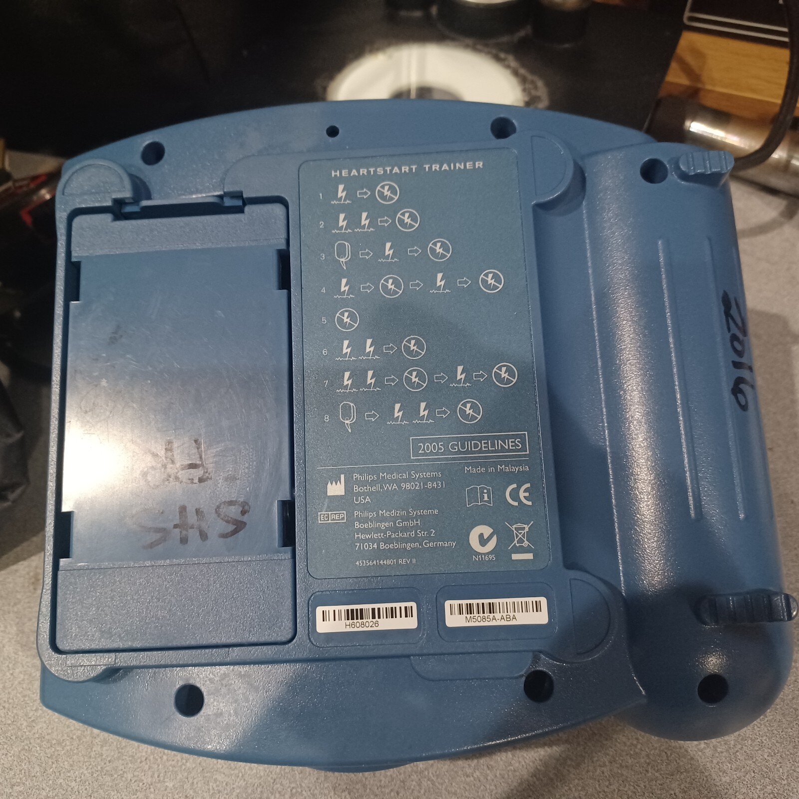 Philips HeartStart TRAINER HS1 AED SIMULATOR M5085A-ABA TRAINING used ...