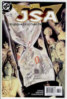 JSA #72, VF+, Alex Ross, Flash, Hourman, Green Lantern, more DC in ...