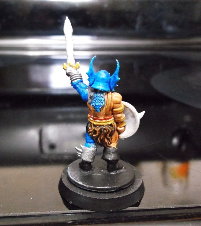 Painted Warduke Miniature for Dungeons & Dragons D&D DND Pathfind | eBay