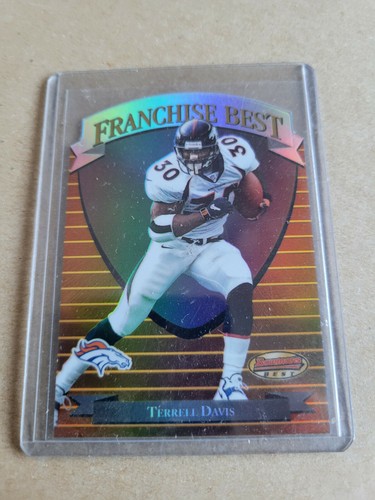 1999 Bowman'S Best Franchise Best Football Card #FB4 Terrell Davis | eBay