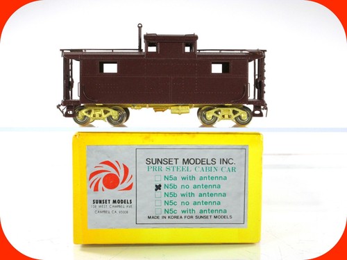 HO Scale BRASS ***Pennsylvania*** Steel Cabin N5b Caboose, PRR ...