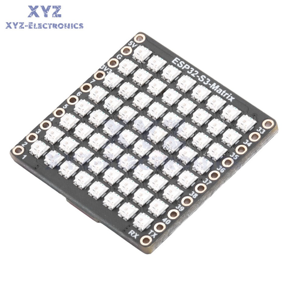 Type-C ESP32-S3-Matrix WIFI Bluetooth Development Board With 8×8 RGB ...