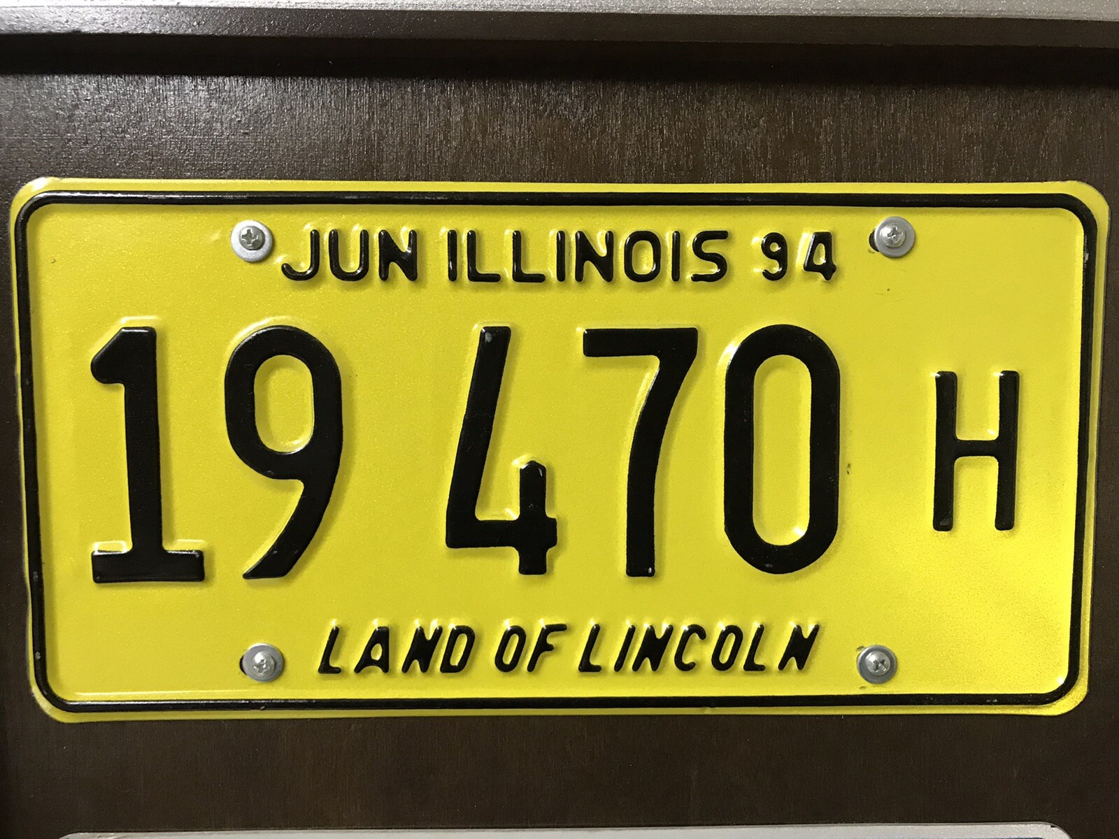 Land of Lincoln License Plate | eBay