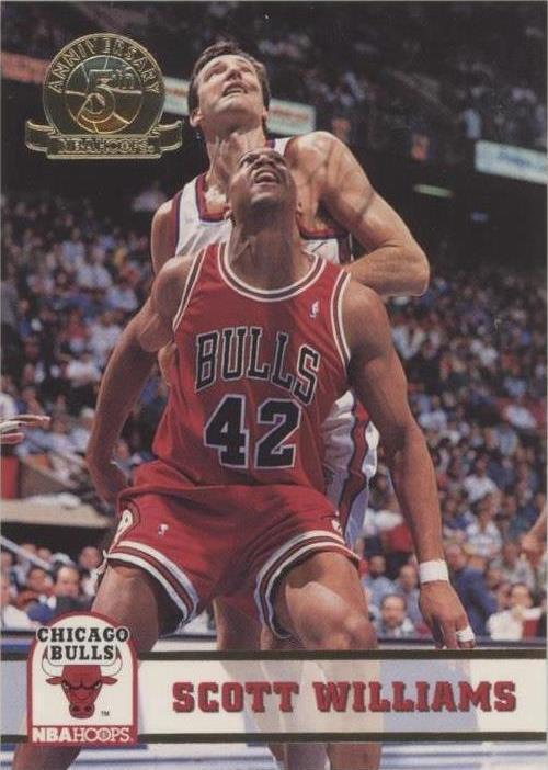 1993-94 NBA Hoops - Scott Williams #33 Fifth Anniversary for sale ...