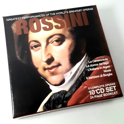 Rossini Greatest Opera Performances 10 CD Box Set New | eBay
