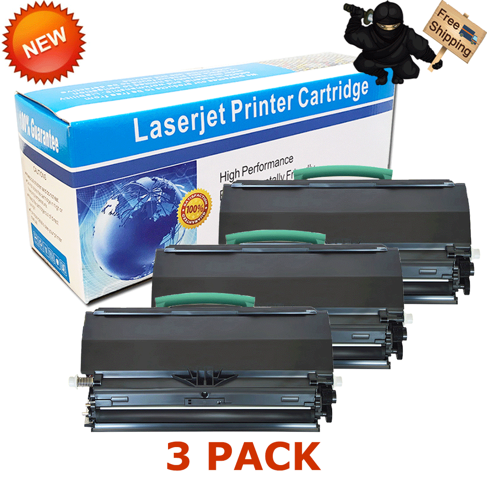 3-Pk/Pack 330-2666 Toner Cartridge for Dell 2330 2330D 2330DN 2350 ...