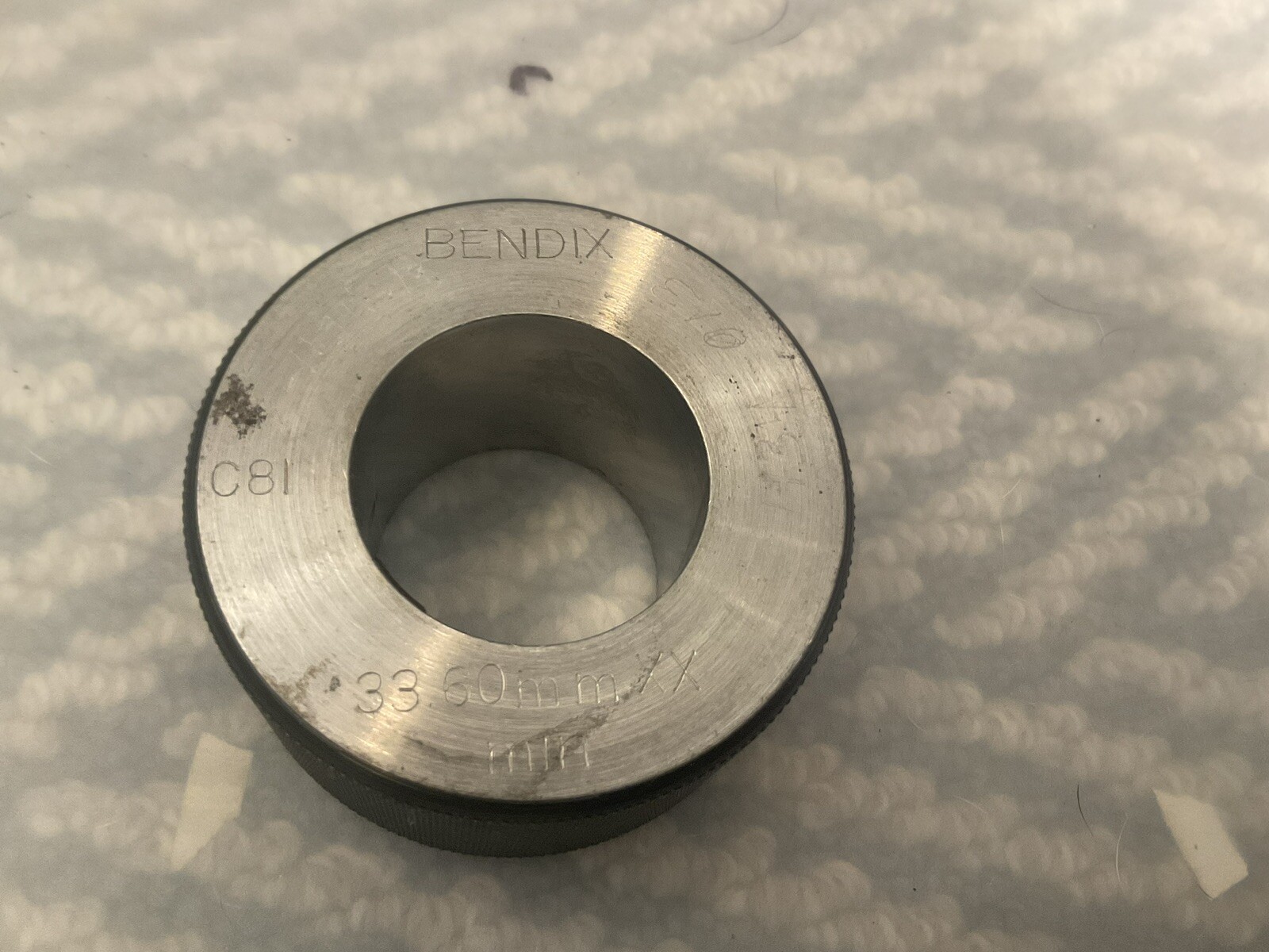 Bendix min 33.60 mm XX Master Ring Gage Gauge C81 | eBay