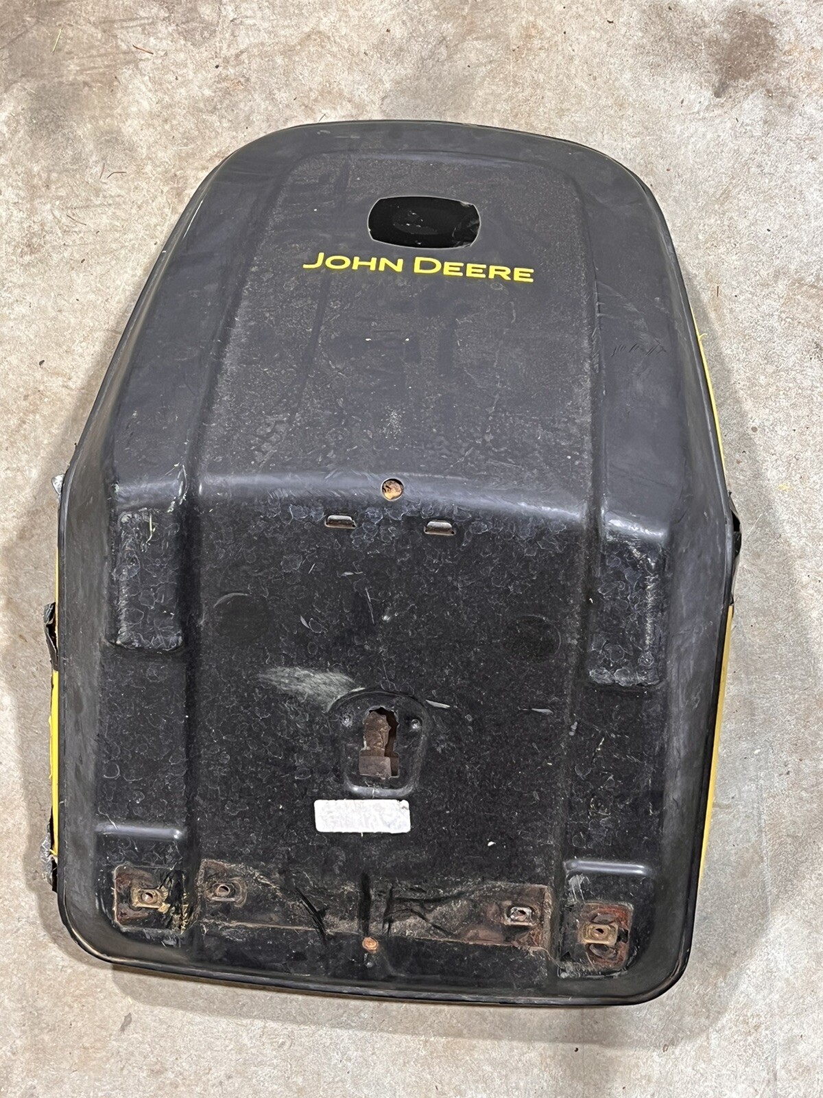 John Deere 445 Deluxe high back seat AM119495 AM117998 425 455 tractor ...