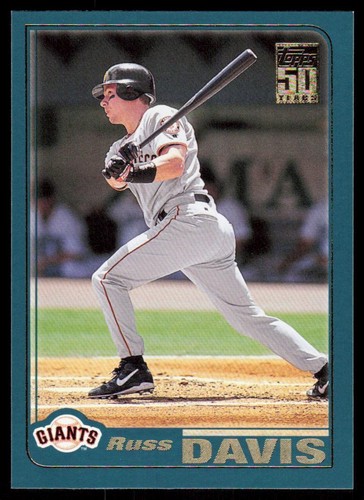 2001 Topps 306 Russ Davis San Francisco Giants | eBay