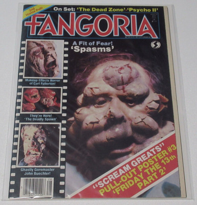 Fangoria Horror Magazine #28 1983 Spasms Deadly Spawn Dead Zone Psycho ...