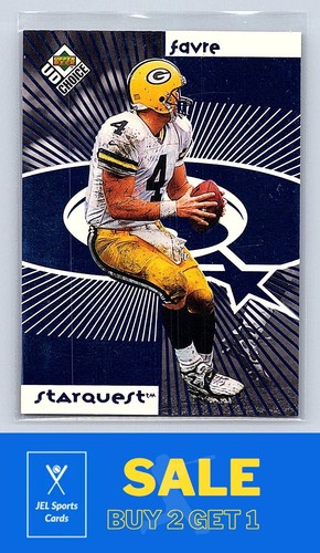 1998 UD Choice #SR04 Brett Favre / Vonnie Holliday | eBay