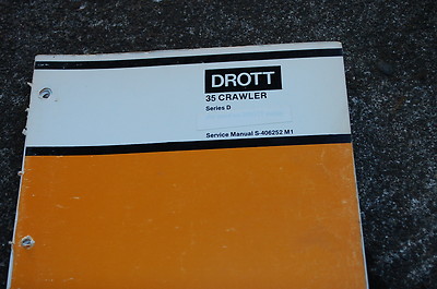 CASE DROTT 35 SERIES D Tractor Dozer Crawler Repair Shop Service Manual ...