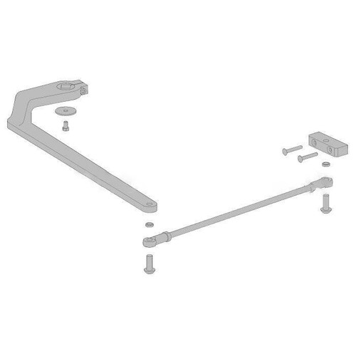 LCN 9540-3077 LH ANDKB Door Closer Arms Dark Bronze Anodized Aluminum ...