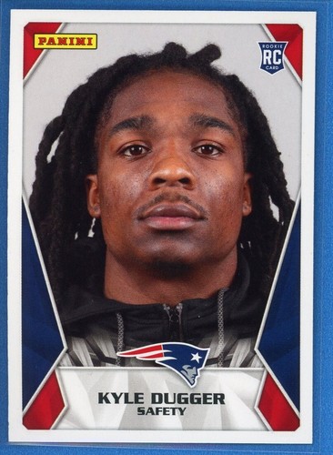 2020 Panini NFL Sticker & Card Collection #71 Kyle Dugger Patriots ...