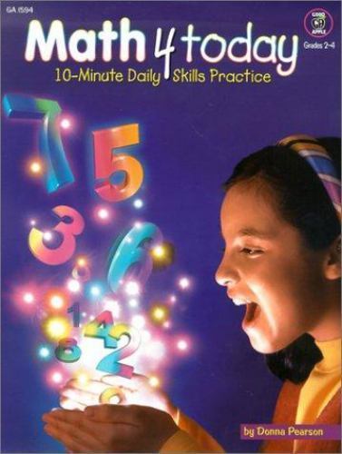 Math 4 Today Grade 2-4 by Donna Pearson and Carson-Dellosa Publishing ...