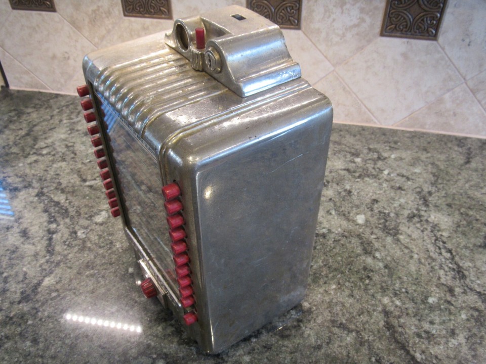 ORIGINAL '46-50 WURLITZER COIN OPERATED JUKEBOX WALLBOX MODEL 4820 ...