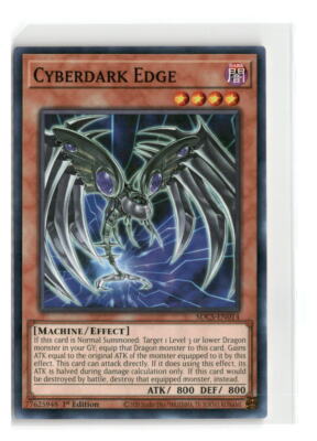 2x Cyberdark Edge - SDCS-EN014 1st Edition - YuGiOh-LP | eBay