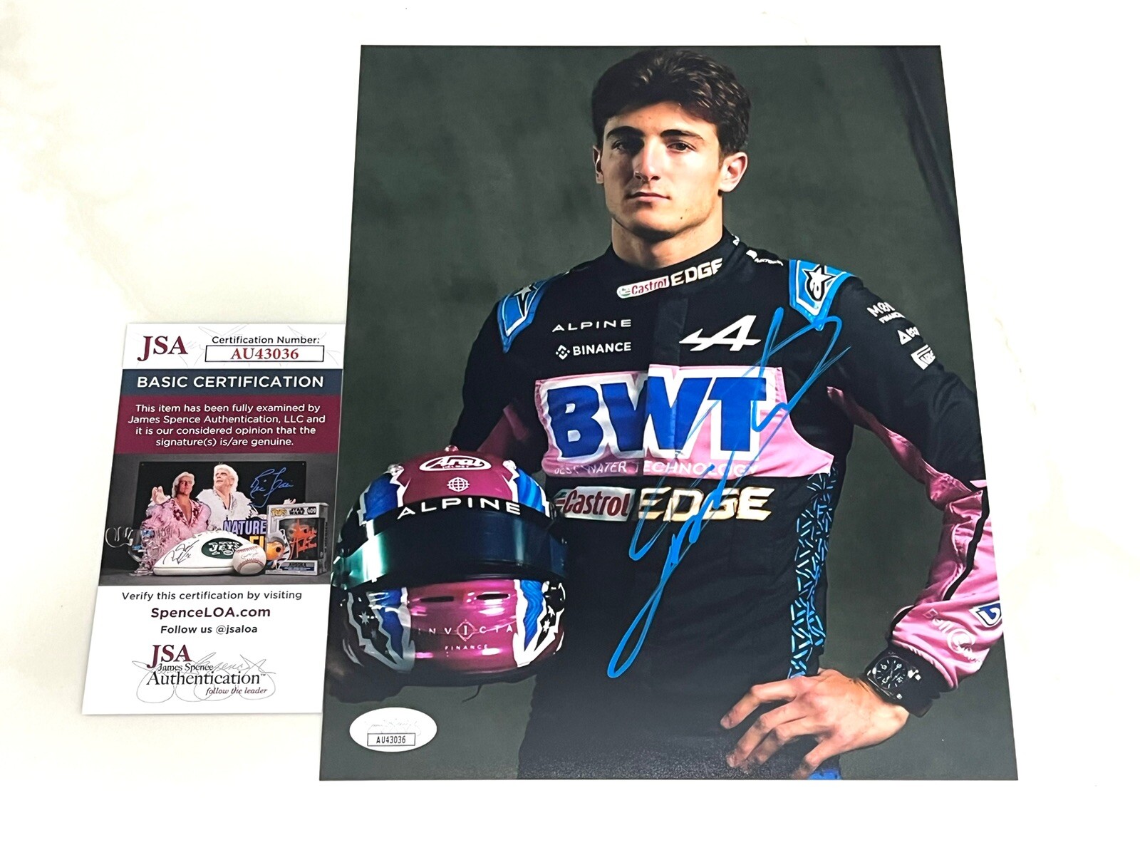 Jack Doohan Hand Signed 8x10 Photo Alpine Formula 1 F1 Driver JSA #1 | eBay