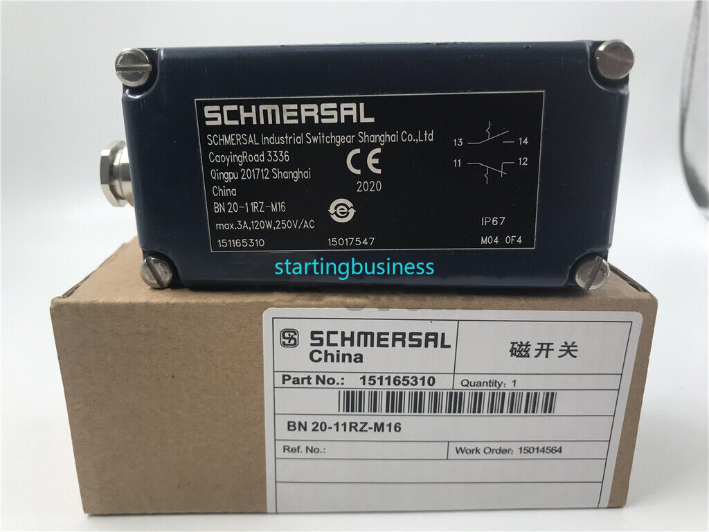Schmersal BN20-11RZ-M16 Magnetic Reed Switch for sale online | eBay