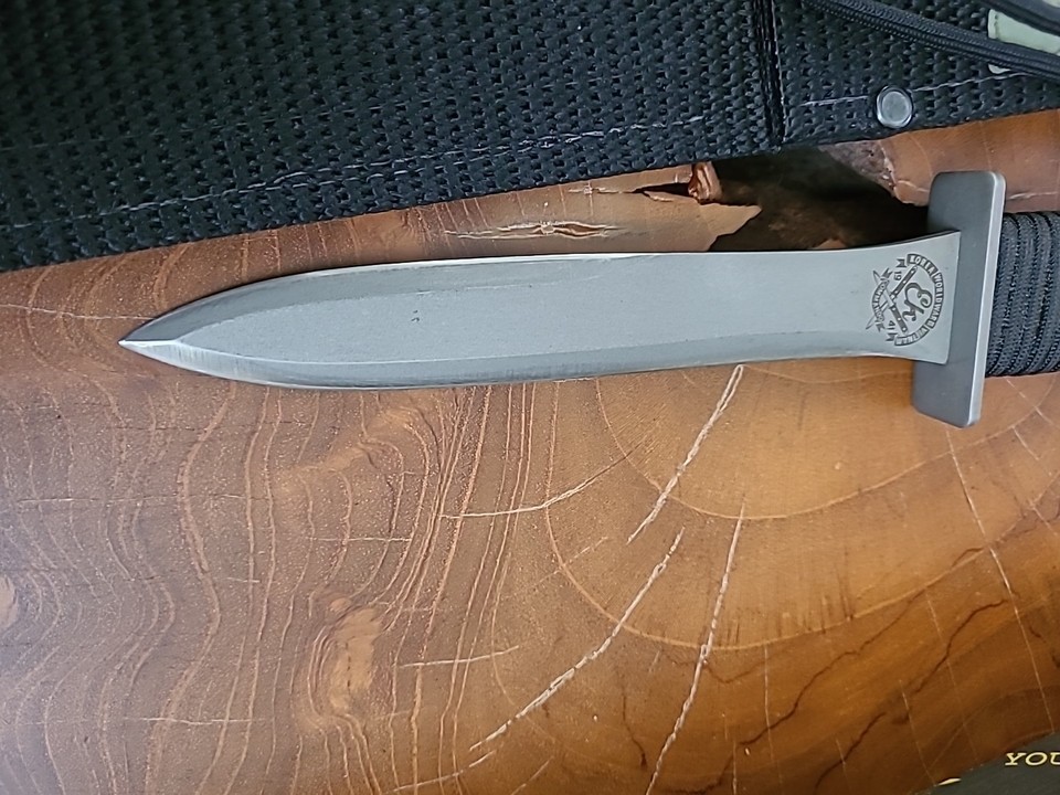 EK Commando Fighting Knife Vintage Effingham IL W Sheath Original Box ...