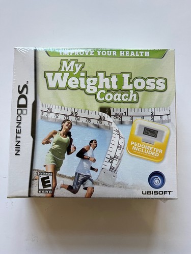 My Weight Loss Coach Nintendo DS New Factory Sealed w Pedometer OOP ...