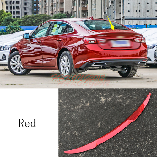 Red Blade Rear Spoiler Tail Trunk Lip Wing Bar For Chevrolet Malibu ...
